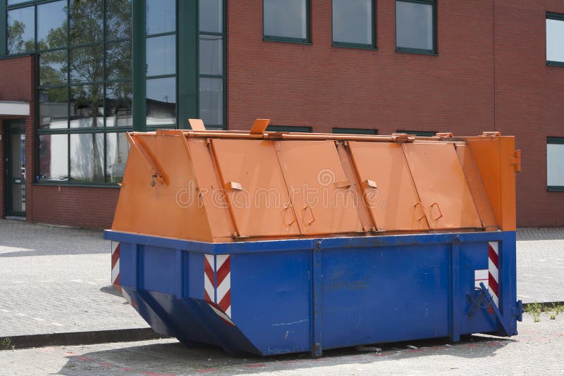 Industrial Garbage Containers Stock Image - Image of dump ...