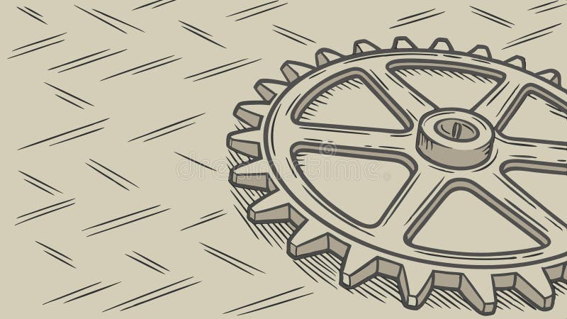 Industrial Gear Wheel, Mechanical Part, Cogwheel Design, and ...
