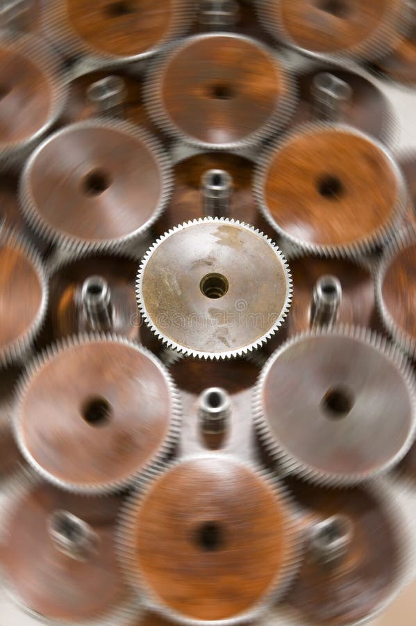 Industrial Gears stock photo. Image of machinery, mechanization - 9067534