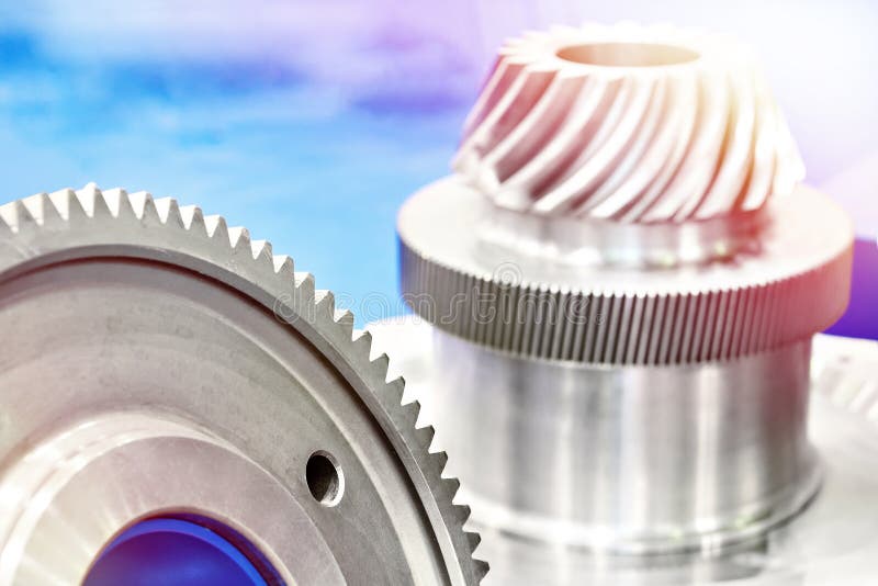 Industrial gears stock image. Image of heavy, machining - 238795045