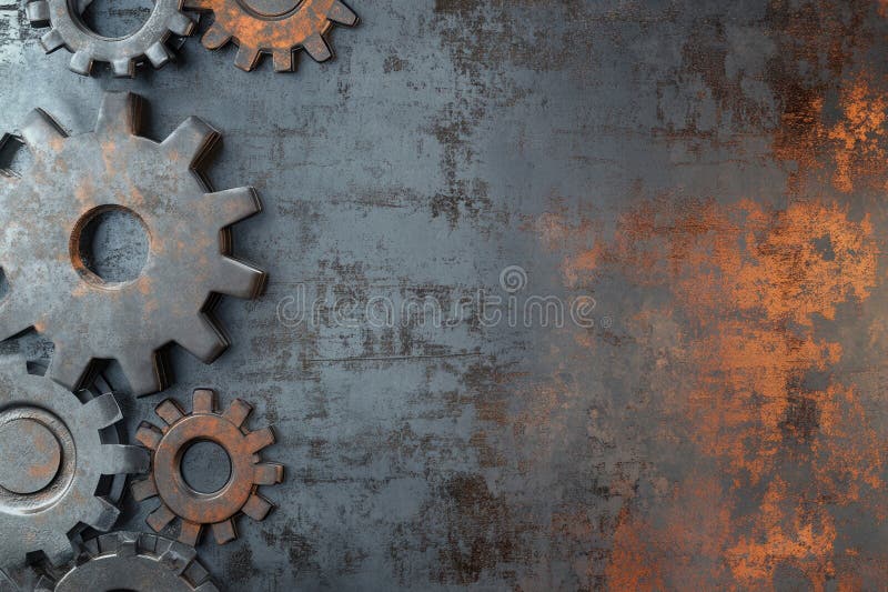 Industrial Gears with Robust Textures and Metallic Gradient for ...