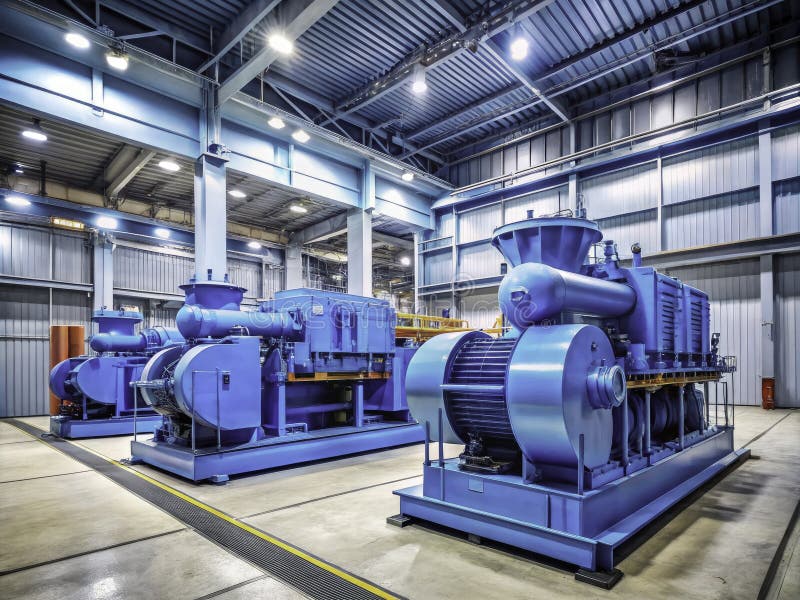 Industrial Generator Room Robust Power Backup System for a ...