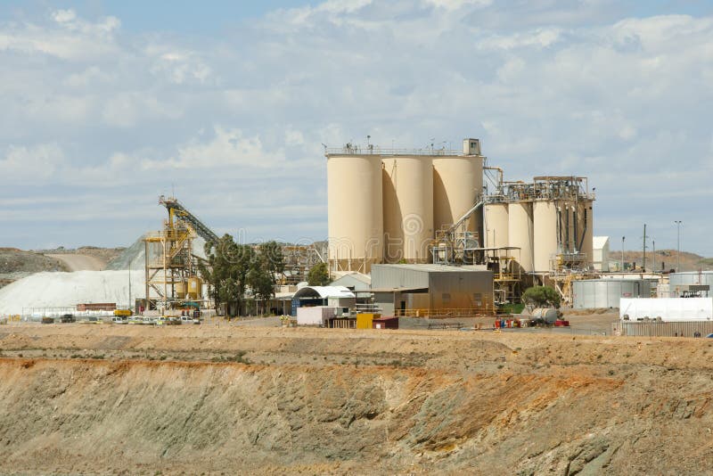 Mining Process Plant stock photo. Image of goldfields - 106707020