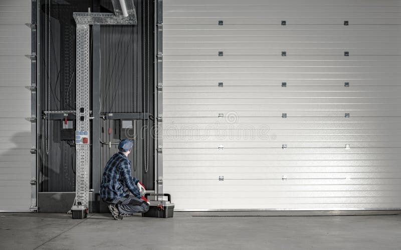 Industrial Grade Warehouse Gates Installation and Maintenance Stock ...