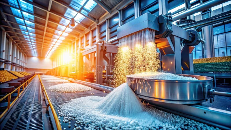 Industrial Granule Processing High-volume Automated Manufacturing Line ...