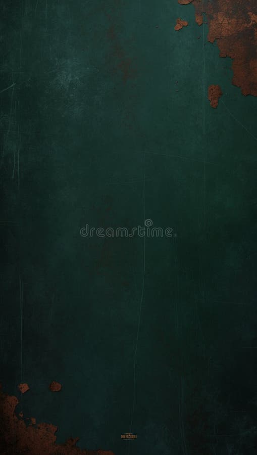 Industrial Green Background with Weathered Metal Effect and Authentic ...