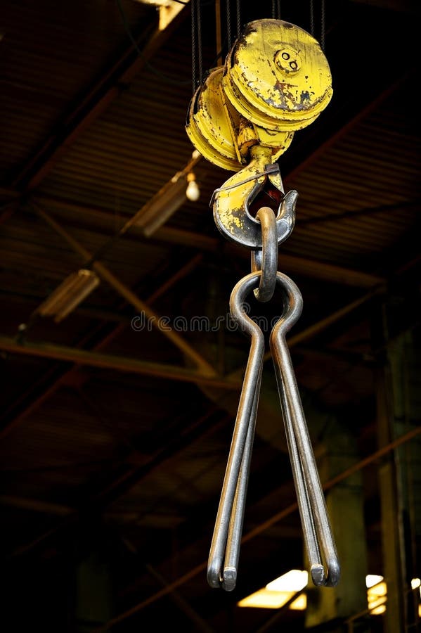 Industrial hook stock image. Image of equipment, manufacturing - 57321827