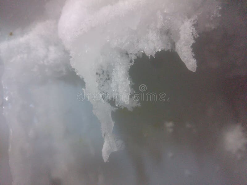 Ice in the freezer stock photo. Image of cooler, indu - 134786344