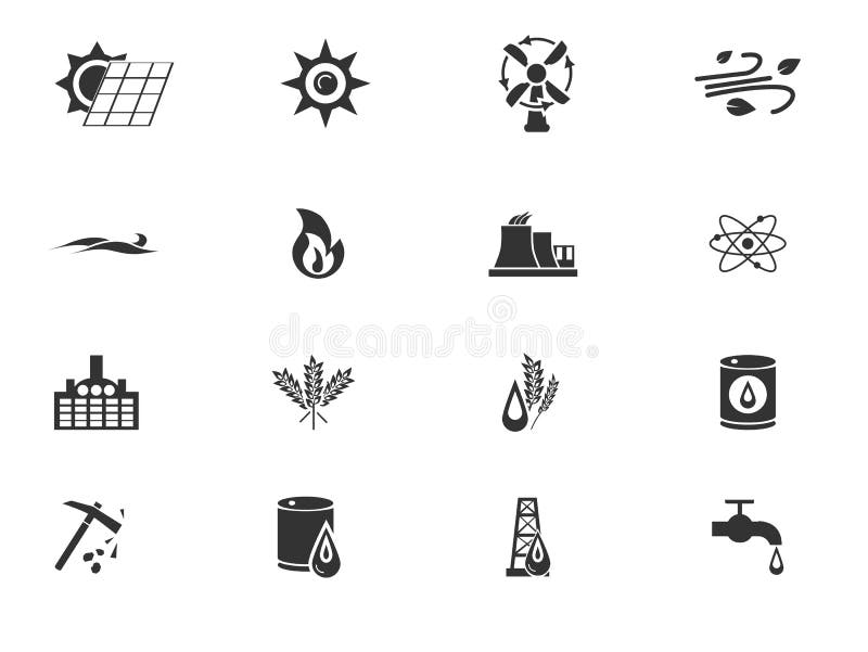 Industrial icons set stock vector. Illustration of symbol - 66100718