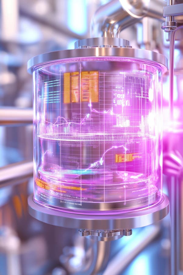 Industrial Innovation with Digital Data Interface at a Modern Plant ...