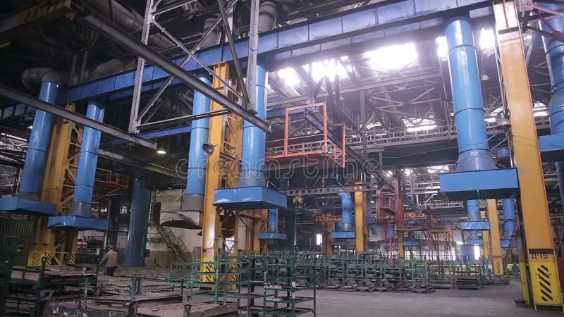 Inside View of a Modern Plastic Factory Stock Video - Video of indoor ...