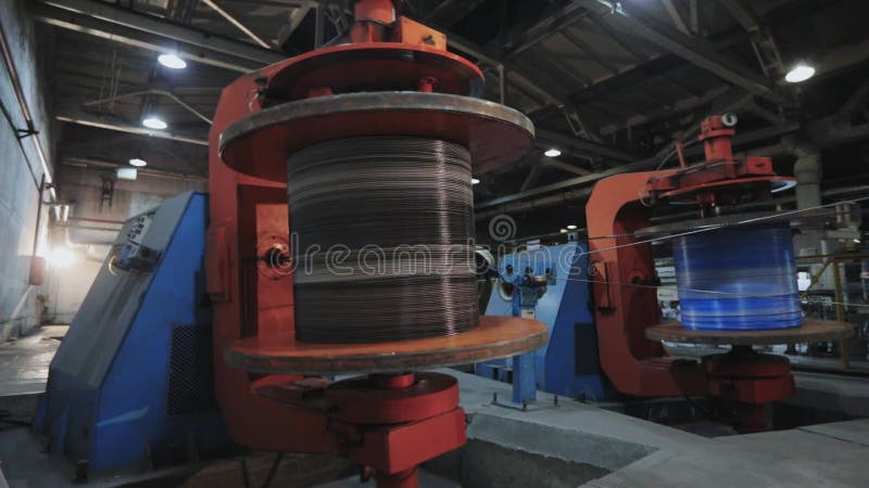 Industrial Interior. Inside the Cable Workshop, a Modern Cable Factory ...