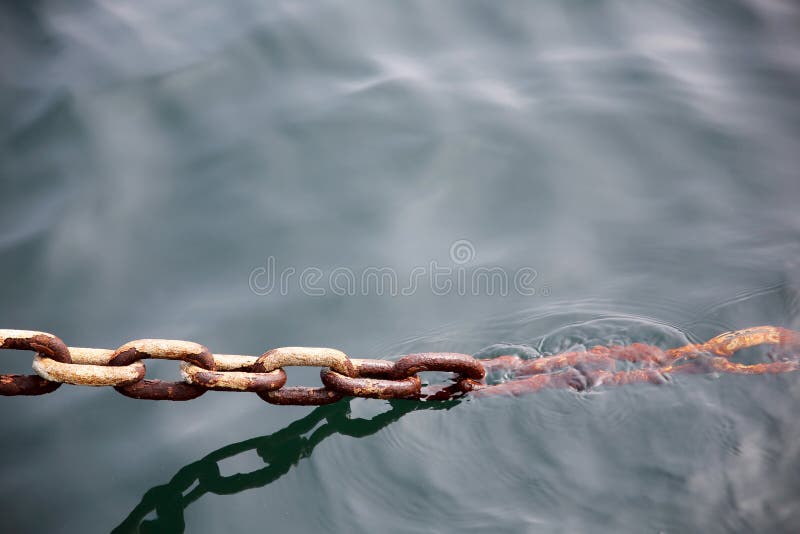 Industrial iron chain stock image. Image of attach, link - 78537803