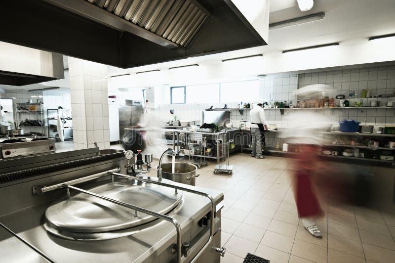 3,834 Restaurant Industrial Commercial Kitchen Stock Photos - Free ...