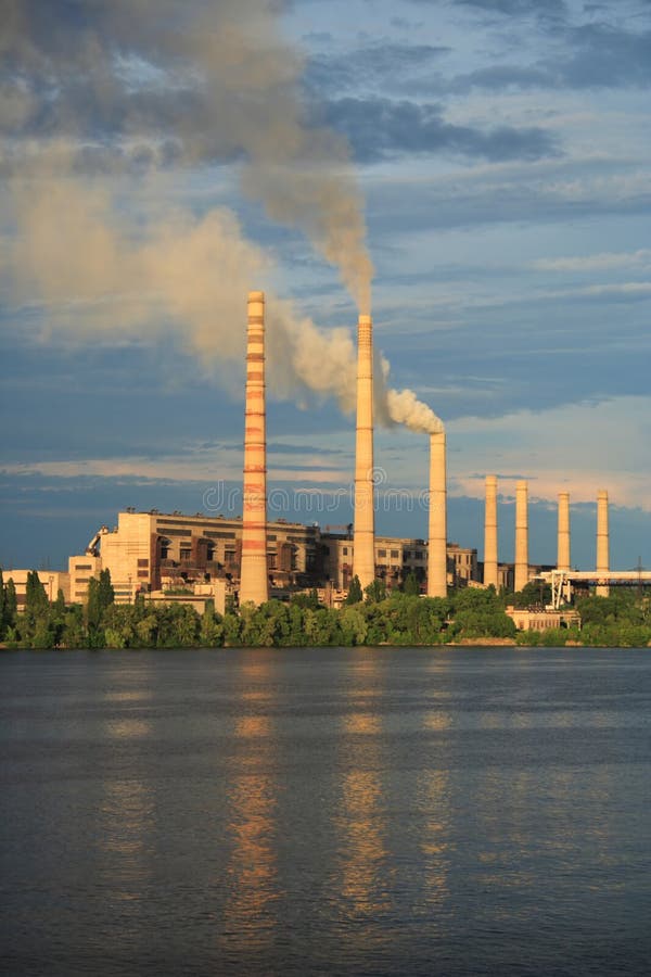 Industrial landscape stock photo. Image of manufacturing - 2789844