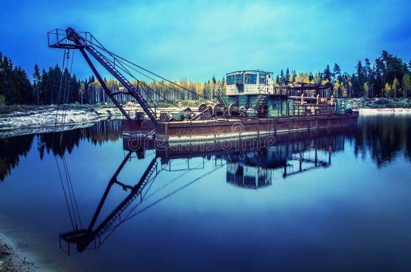 Industrial landscape stock photo. Image of construction - 42812144