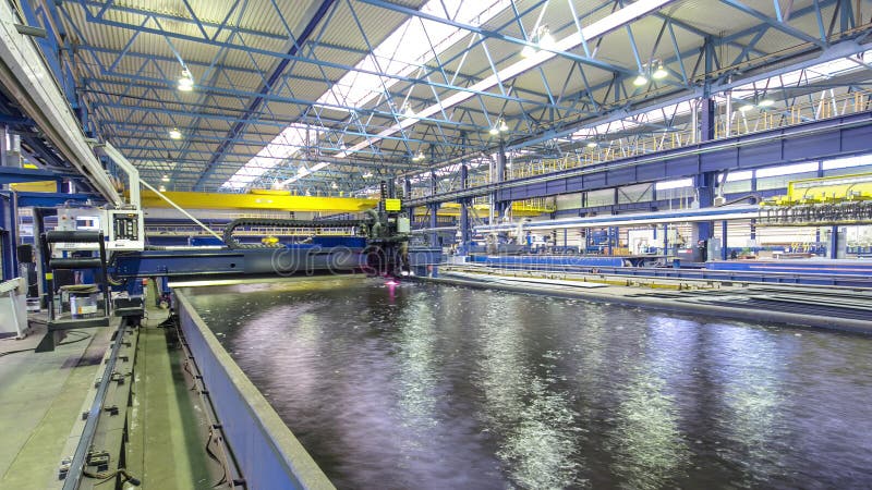 Industrial Laser Cutting Processing Timelapse Hyperlapse Manufacture ...