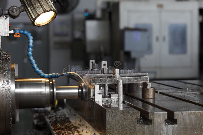 Industrial lathe stock photo. Image of industry, detail - 60159746