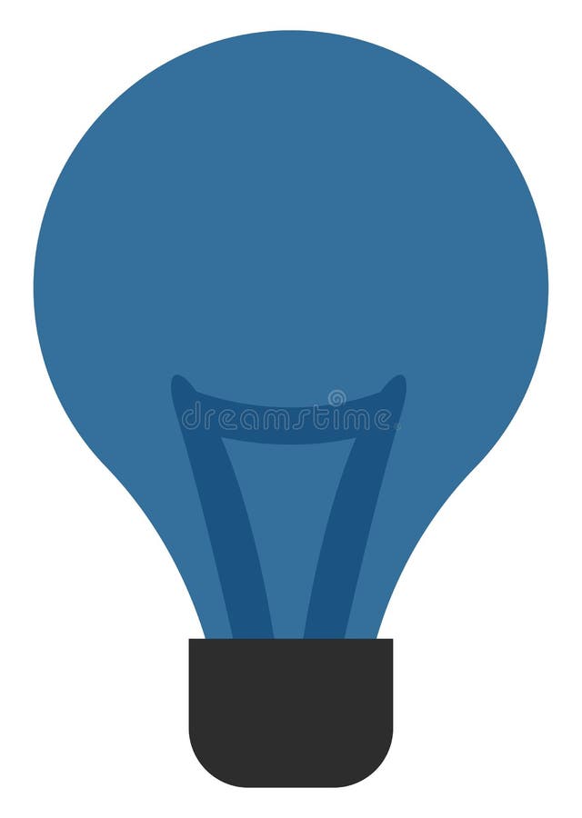 Industrial lightbulb, icon stock vector. Illustration of lightbulb ...