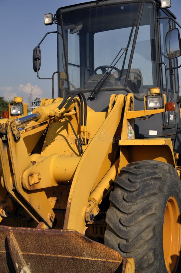 Industrial loader stock photo. Image of bulldozer, heavy - 11588768