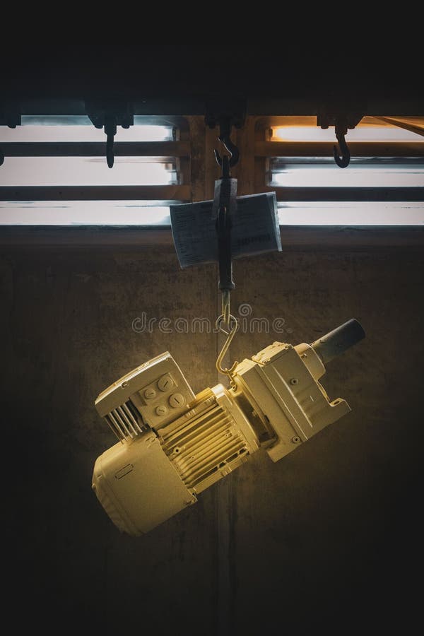 Industrial Machine Associated with Power Supply Equipment Located in a ...