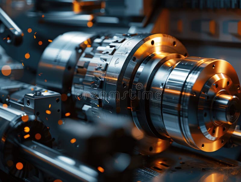 Industrial Machine Close Up Stock Photo - Image of process, device ...