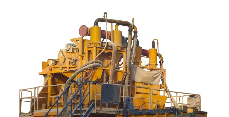 Industrial Machine for Construction. Stock Photo - Image of mixer, blue ...