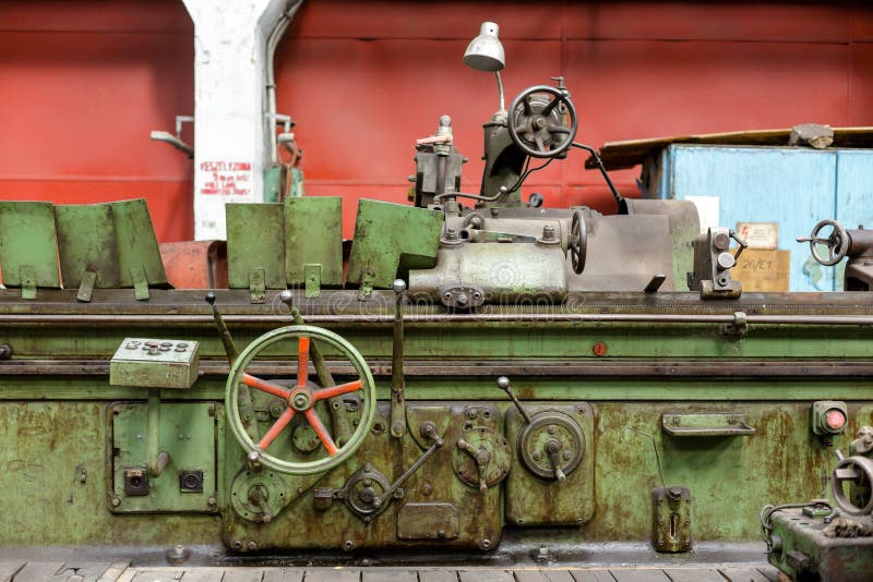 Industrial Machine in the Factory Stock Photo - Image of industrial ...