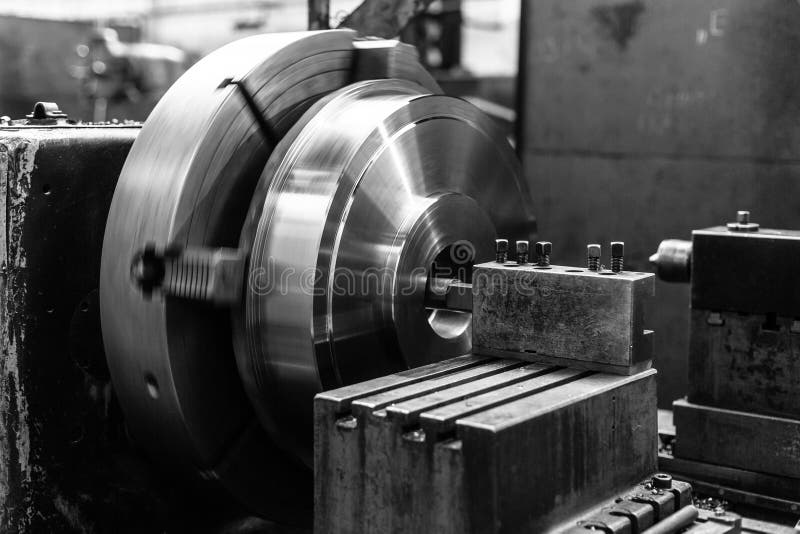 Industrial Machine in the Factory Stock Image - Image of interior, iron ...