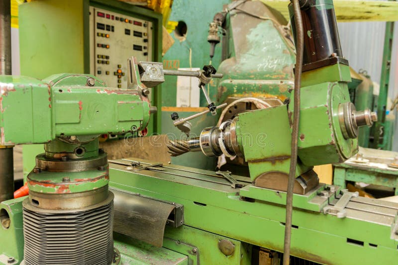 Industrial Machine in the Factory Stock Image - Image of machine ...