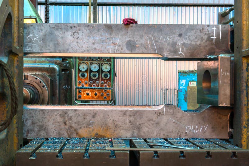 Industrial Machine in the Factory Stock Photo - Image of dirty, machine ...