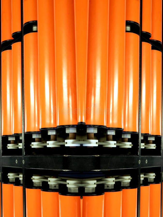 Industrial Machine Guide Rollers Stock Photo - Image of design, soft ...