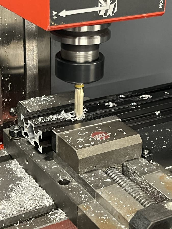 A Very Big Metal Machine by Itself on the Table with a Bunch of Objects ...