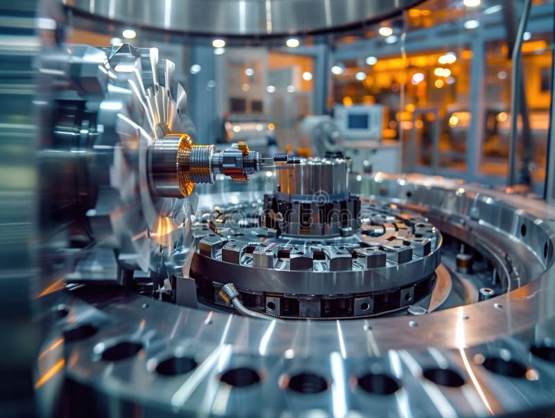 Industrial Machinery Assembly Line Stock Image - Image of industry ...