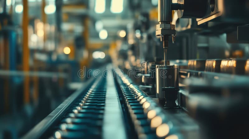 Industrial Machinery with a Focus on Precision Components in a ...