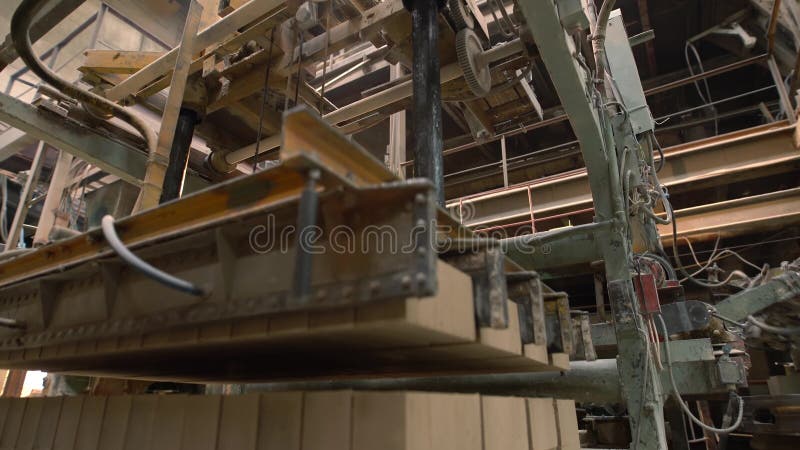 Industrial Machinery at Workshop View Stock Video - Video of service ...