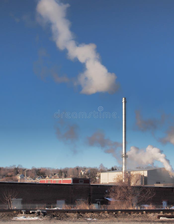 Industrial Manufacturing Plant Stock Photo - Image of buildings ...