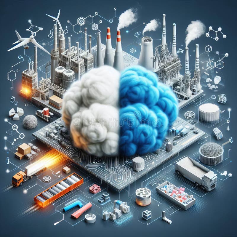 Industrial Materials Combining Wool with Other Substances for Stock ...