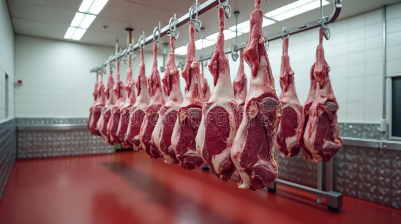 Modern Meat Processing Facility Stock Illustrations – 185 Modern Meat ...