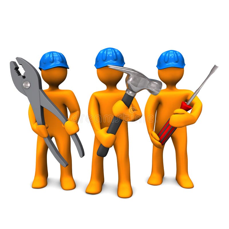 Orange Man Mechanic Stock Illustrations – 462 Orange Man Mechanic Stock ...