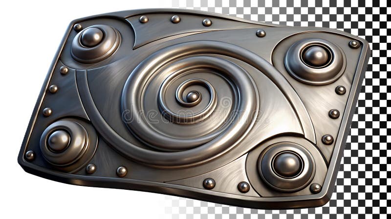 Industrial Metal Plate Rivets, Textured Surface, Metallic Panel Element ...