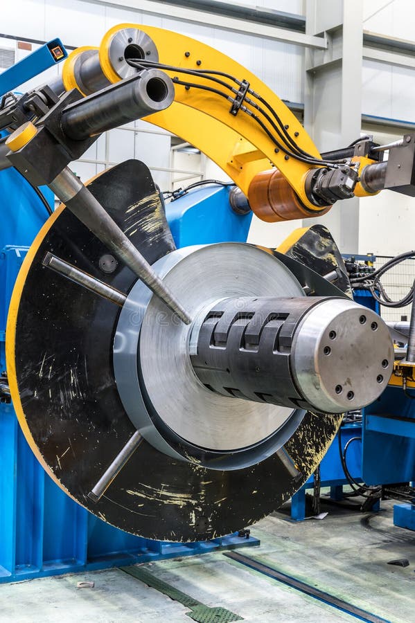 Industrial Metal Sheet Coils Connected with Metal Sheet Profile Forming ...