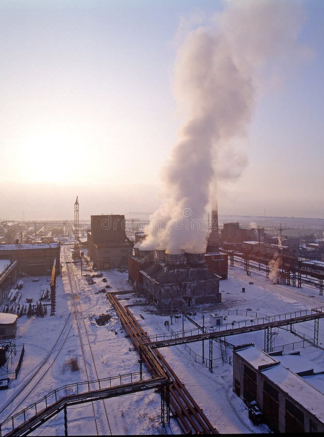 Industrial metallurgy stock photo. Image of tower, fumes - 2362576