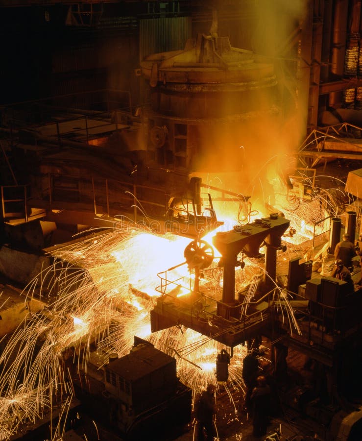 Industrial metallurgy stock image. Image of industry, factory - 2295207