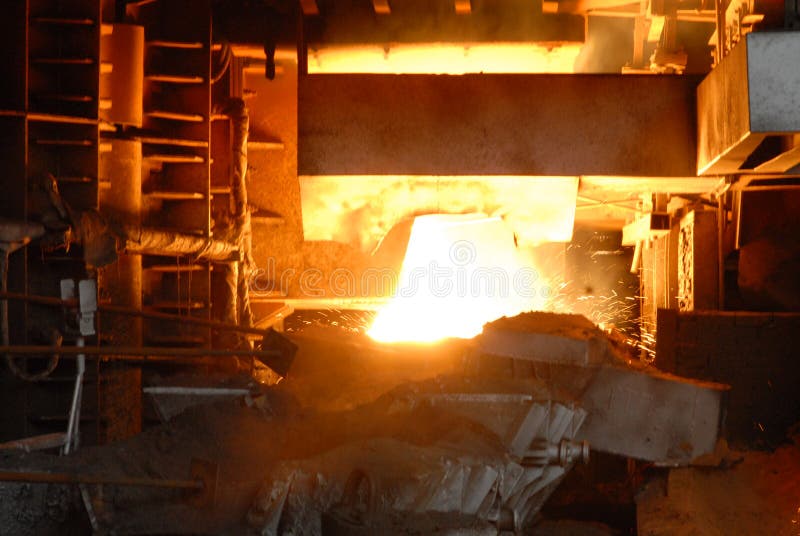 Industrial metallurgy stock image. Image of metallurgy - 5889845