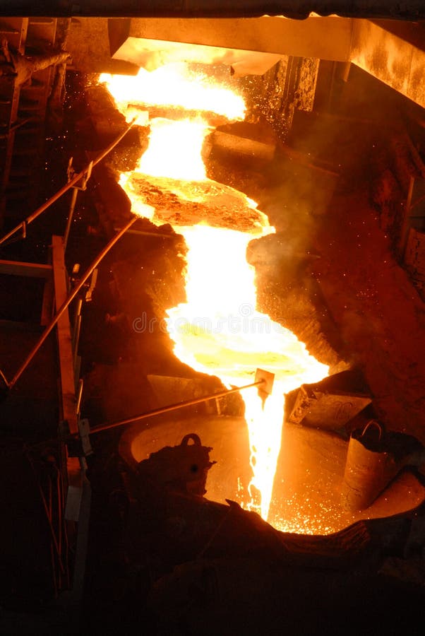 Industrial metallurgy stock image. Image of technology - 5890917