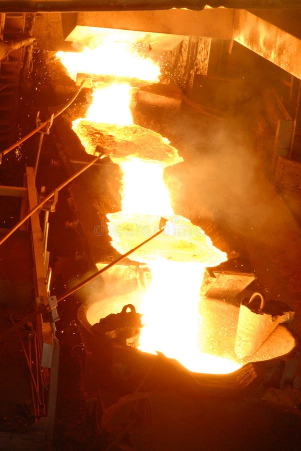 Industrial metallurgy stock photo. Image of sparks, metallurgy - 5890748