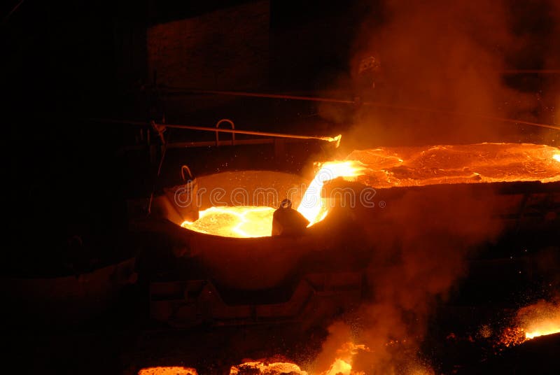 Industrial metallurgy stock image. Image of technology - 5890917