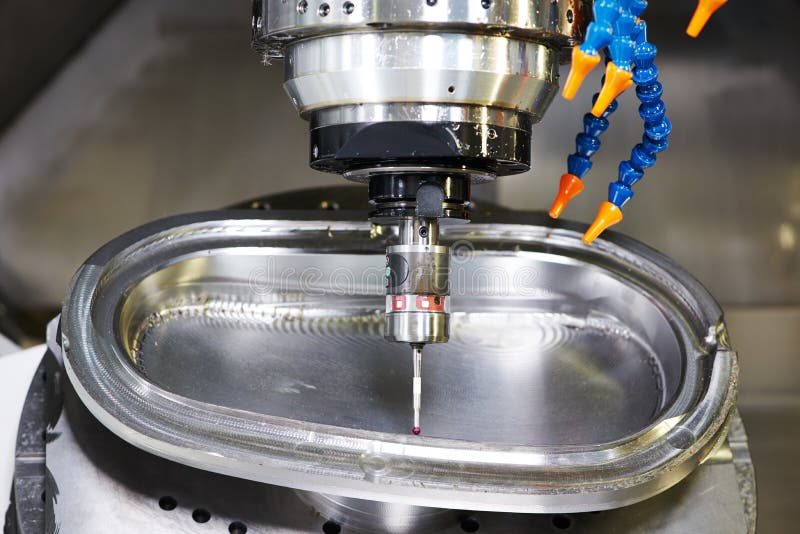 Industrial Metrology Probe Tool Work Stock Image - Image of control ...