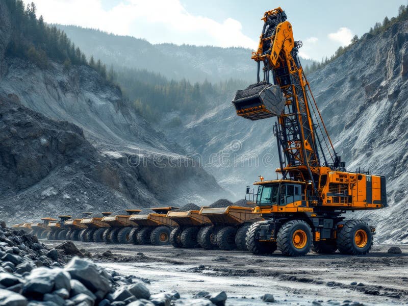 Industrial Might: High-Tech Mining in Action Under the Ukrainian Sun ...